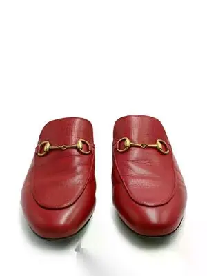 Gucci Horsebit Leather Mules
