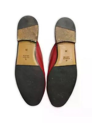 Gucci Horsebit Leather Mules
