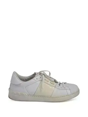 MARIO VALENTINO VINTAGE Leather Sneakers - White