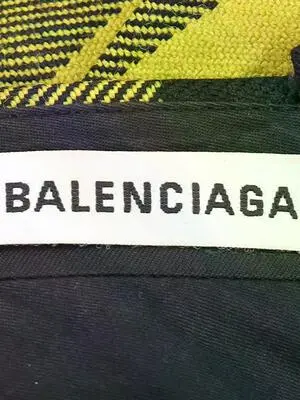 Balenciaga 2017 Check-pattern Trousers