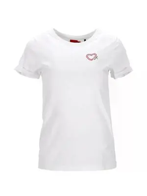 Hugo Heart-print T-shirt - White