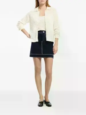 BARRIE Embossed Knit Shirt