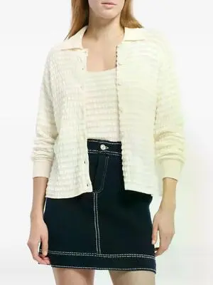 BARRIE Embossed Knit Shirt