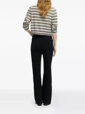 BARRIE Striped Cashmere Cardigan