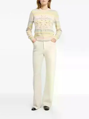 BARRIE Striped Cashmere Jumper