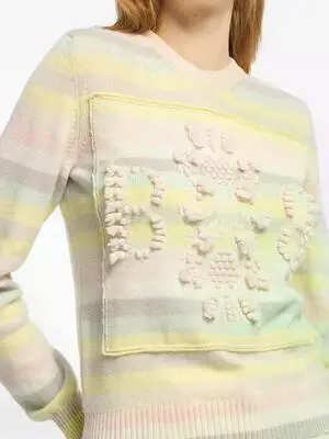 BARRIE Striped Cashmere Jumper