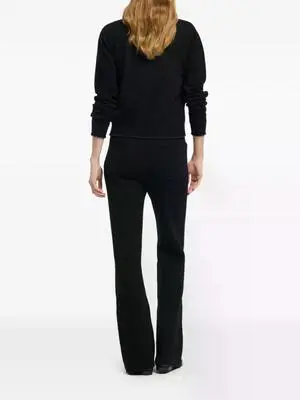 BARRIE Cardigan With Ribbed Detailing
