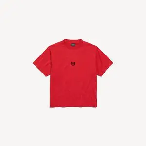 Balenciaga Laurel Classic T-shirt Medium Fit - Red
