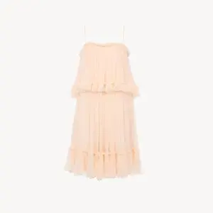 Chloé Thin-strap Mini Dress In Mousseline