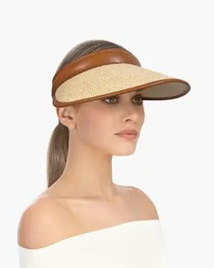 Eric Javits Women's Derby Visor Sand