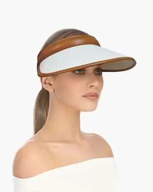 Eric Javits Women's Derby Visor White