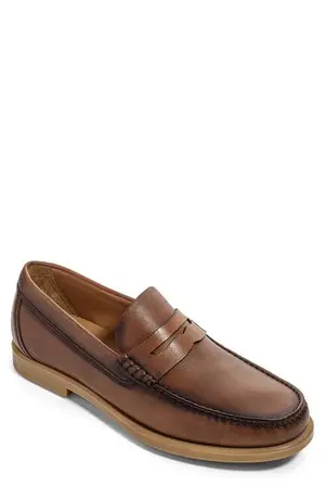 To Boot New York Bennett Penny Loafer - Cognac