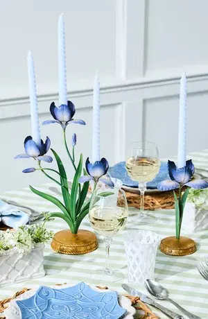 JULISKA Meadow Walk Iris Candleholder