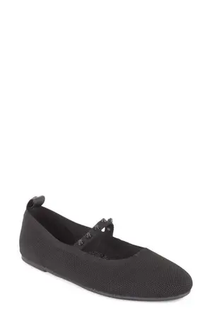 Tahari Madeira Mary Jane Flat - Black
