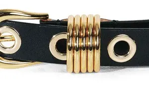 DEHANCHE Rivet Leather Belt