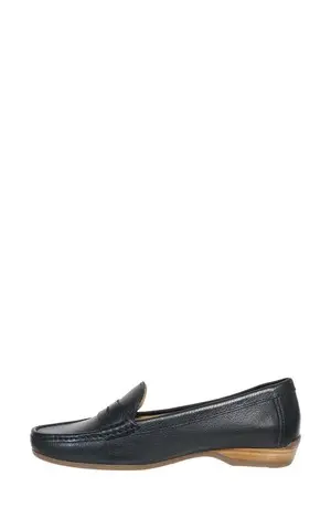 DAVID TATE Freetime Penny Loafer - Black