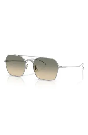 Oliver Spencer Tk-15 53mm Geometric Sunglasses