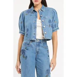 Women's Short Sleeve Denim Jackets