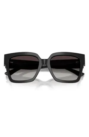 JIMMY CHOO 54mm Gradient Square Sunglasses