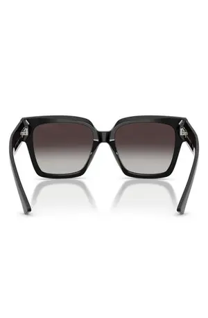 JIMMY CHOO 54mm Gradient Square Sunglasses