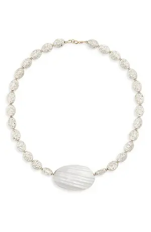 ISSHI Moonphase Beaded Necklace - Ephemeral