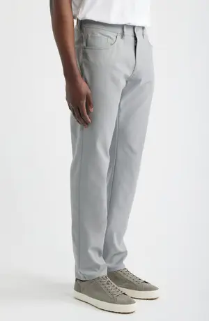 Scott Barber Sonoma Twill Five-pocket Pants - Silver