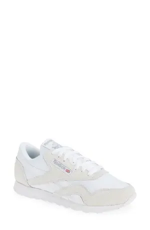 REEBOK Classic Nylon Sneaker Ftwwht/ftwwht/ftwwht