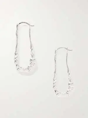 Completedworks Plated Hoop Earrings - Silver