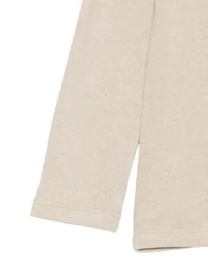 Comme Des Garçons Linen And Cotton Blend T-shirt - Beige