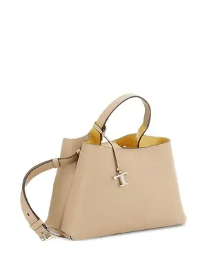TOD'S Leather Tote - Beige