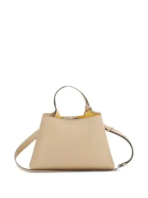 TOD'S Leather Tote - Beige