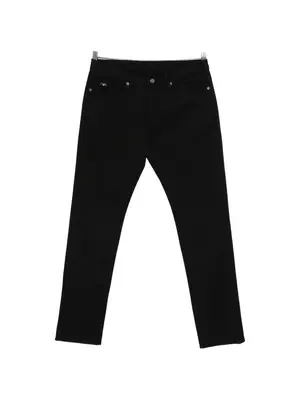 Emporio Armani Denim Cotton Jeans - Black