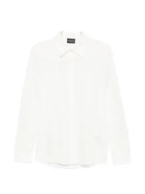 Emporio Armani Cotton Blend Shirt - White