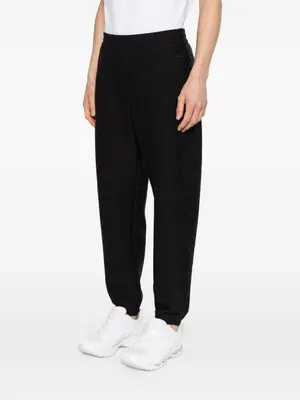 Emporio Armani Cotton Blend Sweatpants - Blue
