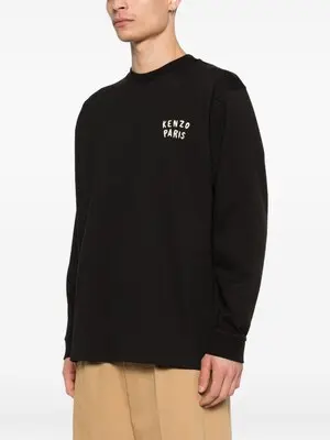 Kenzo Boke Heart Cotton T-shirt - Black