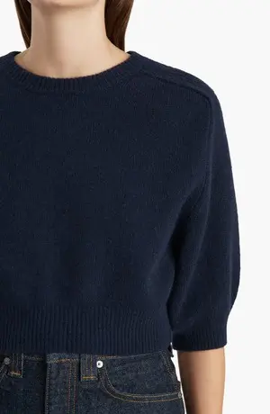 Khaite Lorelai Wool & Cashmere Blend Sweater