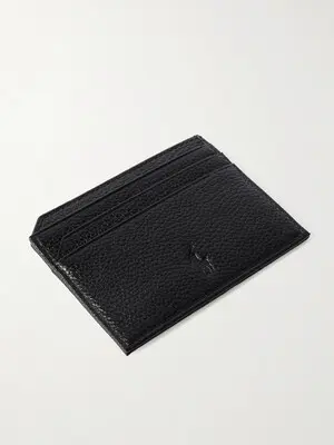 Polo Ralph Lauren Small Logo-print Full-grain Leather Cardholder