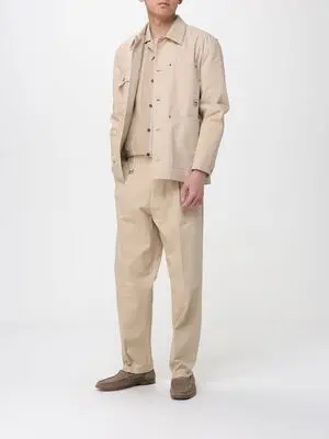 PAOLO PECORA Gabardine Wide-leg Trousers