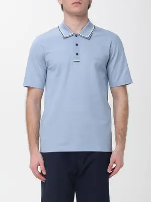 FERRAGAMO Cotton Polo Shirt - Denim