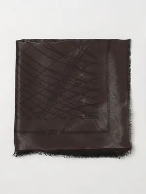 Elisabetta Franchi Scarf - Brown