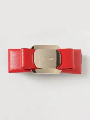 FERRAGAMO Vara Calfskin Hair Clip