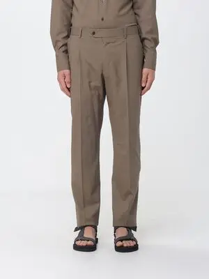 PT TORINO Virgin Wool Tailored Trousers - Beige