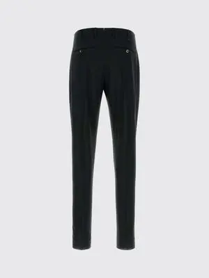PT TORINO Virgin Wool Tailored Trousers - Black