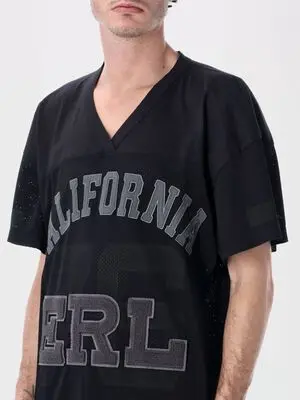 ERL Casual Cotton T-shirt With Logo Detail