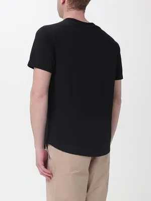 SUN 68 Basic Cotton T-shirt - Black