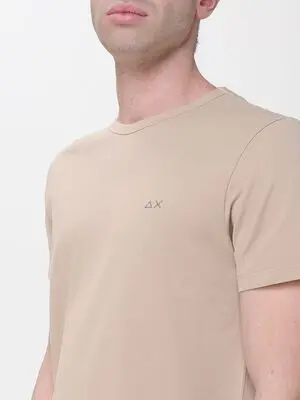 SUN 68 Basic Cotton T-shirt - Grey
