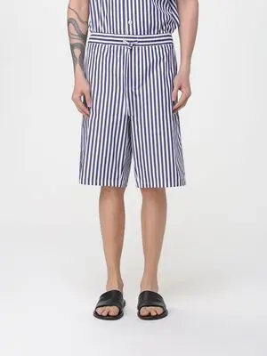 Dolce & Gabbana Stretch Cotton Knee-length Shorts - Striped
