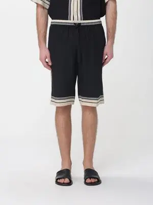 Dolce & Gabbana Silk Sport Shorts - Black