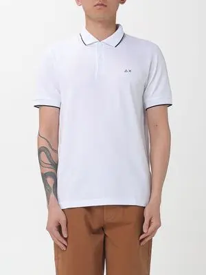 SUN 68 Polo Shirt Men White