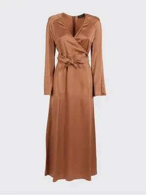 Fabiana Filippi Wrap Midi Dress In Viscose Blend